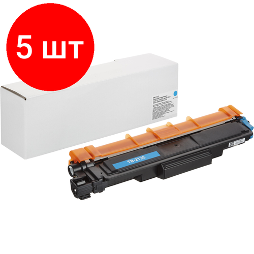 Комплект 5 штук, Тонер-картридж Retech TN-213C гол. для Brother DCP-L3550/L3230/L3770