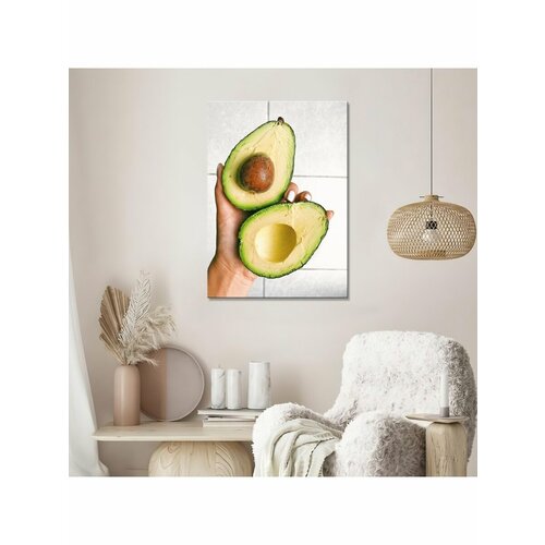 Картина на холсте с подрамником Авокадо в размере2 50х70