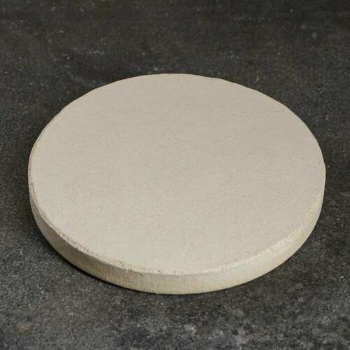 Камень для выпечки Хорошие Сувениры круглый, для тандыра, 17х2 см, из шамотной глины