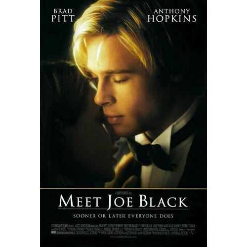 Плакат, постер на бумаге Знакомьтесь, Джо Блэк (Meet Joe Black, 1998г). Размер 30 на 42 см