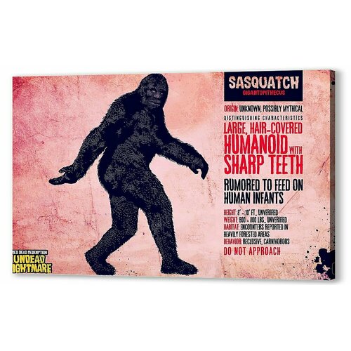 Плакат, постер на холсте Red Dead Redemption: Undead Nightmare. Размер 21 х 30 см