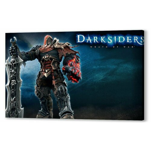 Плакат, постер на бумаге Darksiders. Размер 30 х 42 см