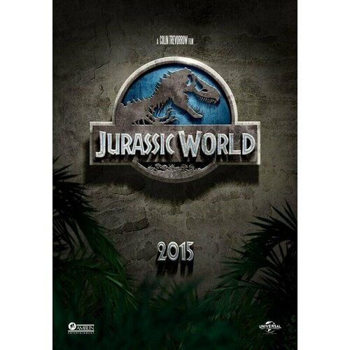 Плакат, постер на бумаге Мир Юрского периода (Jurassic World), Колин Треворроу. Размер 42 х 60 см