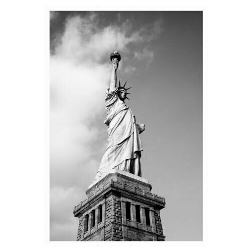 Плакат, постер на бумаге Statue of Liberty/Статуя Свободы. Размер 30 х 42 см