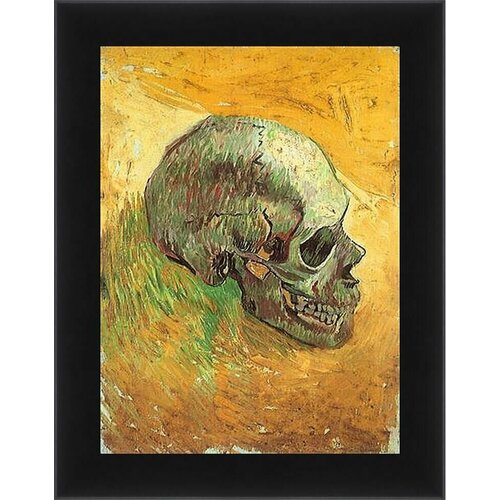 Плакат, постер на бумаге Skull-Череп. Винсент Ван Гог. Размер 30 х 42 см