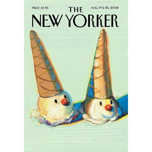 Плакат, постер на бумаге The New Yorker/Нью-Йоркер. Размер 42 х 60 см