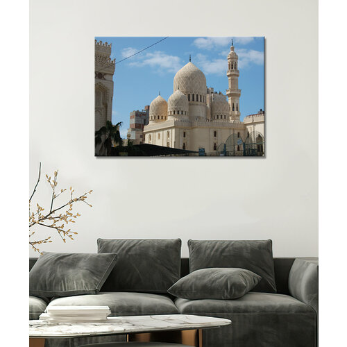 Картина/Картина на холсте для интерьера/Картина на стену/Картина для кухни/ - Египет/Мечеть Абу эль-Аббаса (1) 40х60
