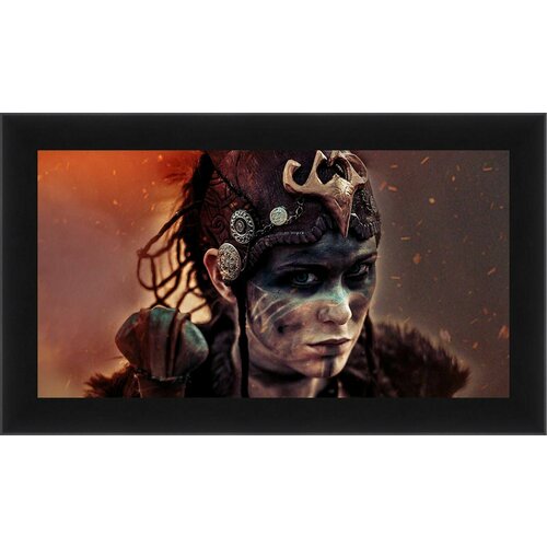 Плакат, постер на бумаге Hellblade. Размер 42х60 см