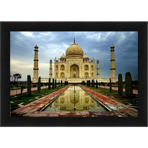 Плакат, постер на бумаге Taj Mahal. Размер 30х42 см