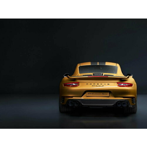 Плакат, постер на холсте Porsche 911/Порш 911/авто/автомобиль/машина. Размер 42 х 60 см
