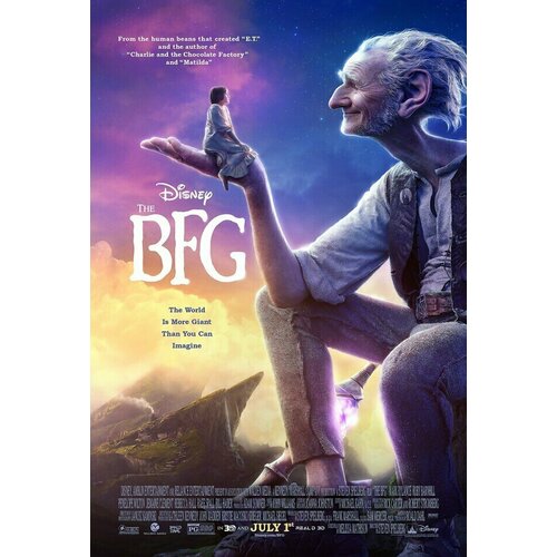 Плакат, постер на бумаге The BFG/Большой и добрый великан. Размер 60 х 84 см