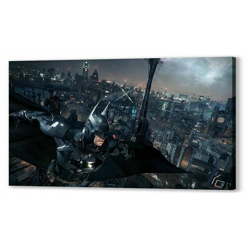 Плакат, постер на бумаге Batman: Arkham Knight. Размер 60 х 84 см
