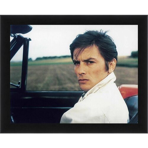 Плакат, постер на бумаге Ален Делон. Alain Delon. Размер 30 х 42 см