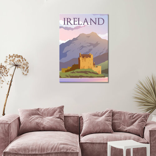 Интерьерная картина на холсте - Ирландия арт 20х30