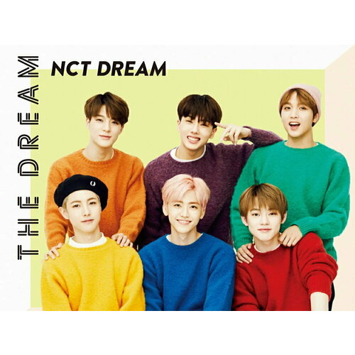 Плакат, постер на холсте NCT-The Dream/музыкальные/поп исполнитель/артист/поп-звезда/группа. Размер 21 х 30 см
