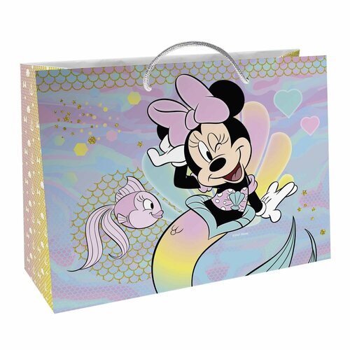 Пакет подарочный ND Play Minnie Mouse, большой-3, 400х300х140 мм (299877)