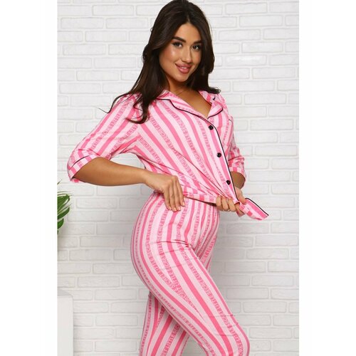 Пижама  MollyDay, размер 46, розовый