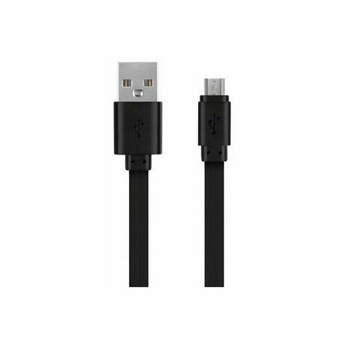 Кабель More choice USB 2.1A для Type-C Капитан ампер Light 1м черный K21a