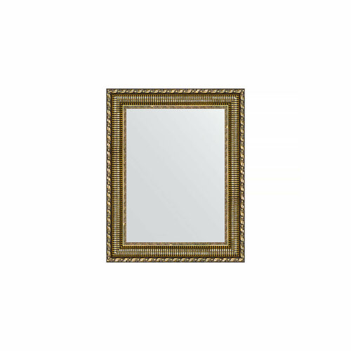 Зеркало настенное EVOFORM в багетной раме золотой акведук, 40х50 см, для гостиной, прихожей, кабинета, спальни и ванной комнаты, BY 1350