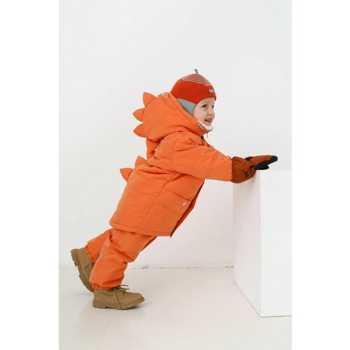 Куртка MINIDINO, размер 134, оранжевый