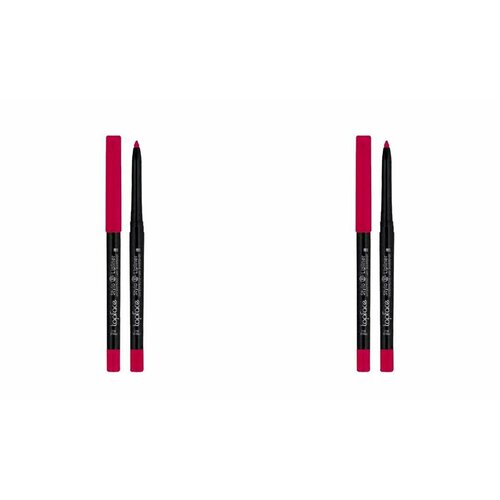 Topface Карандаш для губ водостойкий Stylo Lipliner, автоматический, тон 009, 1.1г, 2 шт.