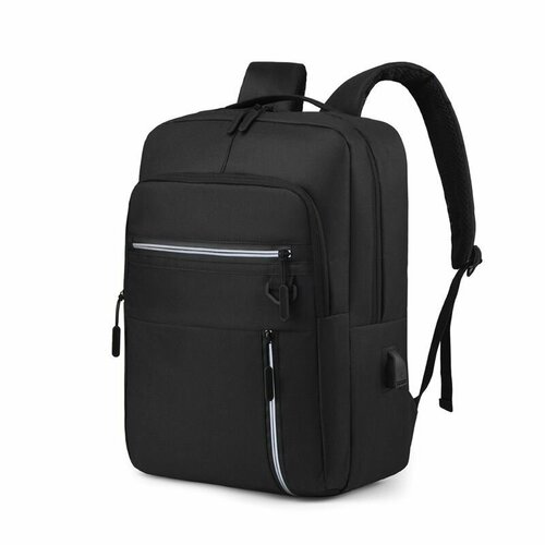 Рюкзак для ноутбука OXFORD 16 дюймов с USB черный