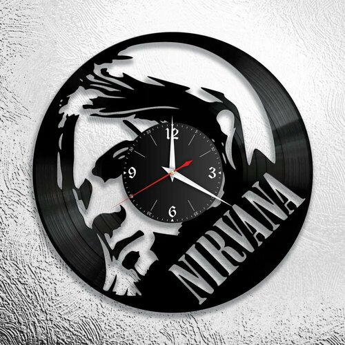 Настенные часы с группой Nirvana, Нирвана, Курт Кобейн, Kurt Cobain