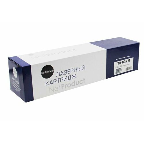 Тонер-картридж NetProduct (N-TK-895M) для Kyocera FS-C8025MFP/8020MFP, M, 6K