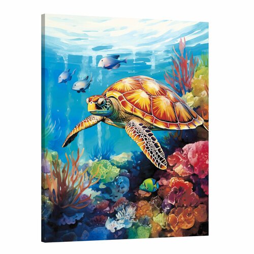 Интерьерная картина 50х70 "Морская гармония"
