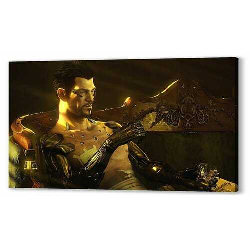 Плакат, постер на бумаге Deus Ex. Размер 21 х 30 см