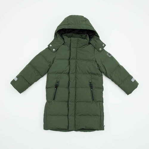 Куртка КОТОФЕЙ, размер 158, зеленый