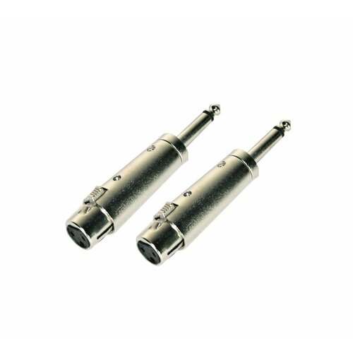 Переходник XLR Jack Dasmax AD300 XLR 3P мама - Jack 6.3 моно папа, 2 шт