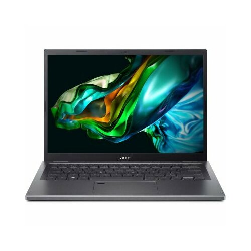 Ноутбук Acer Aspire 5 A514-56M-58FE-wpro Intel Core i5 1335U, 1.3 GHz - 4.6 GHz, 16384 Mb, 14" WUXGA 1920x1200, 1000 Gb SSD, DVD нет, Intel Iris Xe Graphics, Windows 11 Professional, серый, 1.48 кг, NX. KH6CD.004 (операционная система в комплекте)