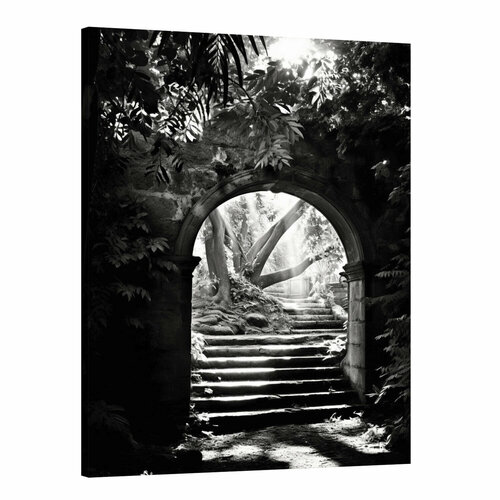 Интерьерная картина 50х70 "Загадочная арка"