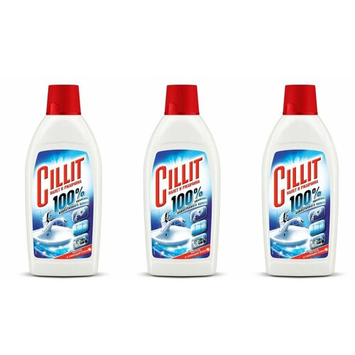 Cillit Чистящее средство, для уборки удаления налета и ржавчины, 450 мл, 3 шт