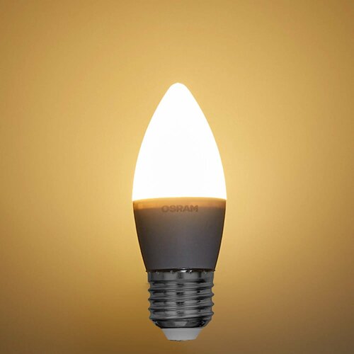 Лампа светодиодная Osram свеча 7Вт 600Лм E27 теплый белый свет