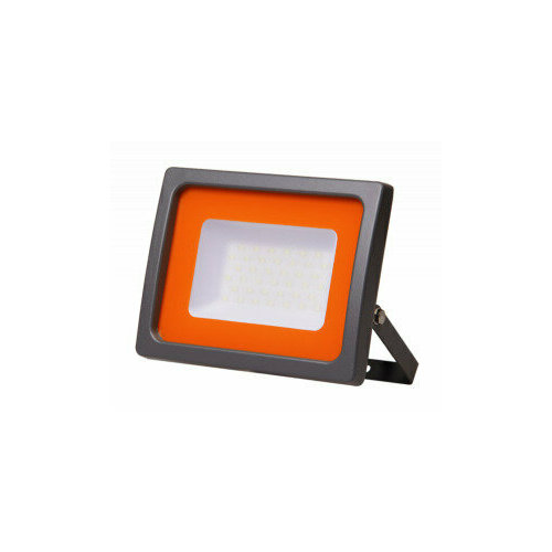 Прожектор LED 20Вт Jazzway PFL-SC 6500К серый+оранж. 1700Лм SMD2835 IP65 матовое стекло