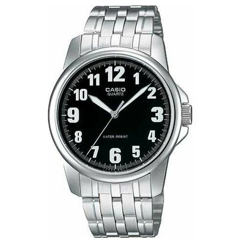 Наручные часы CASIO, серебряный, черный