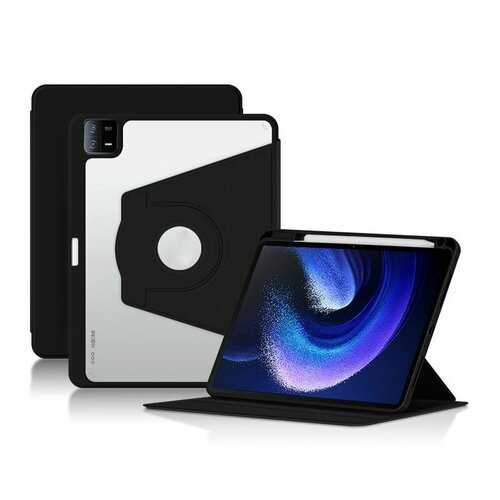 Вращение на 360 Чехол MyPads для Xiaomi Mi Pad 6 / Xiaomi Mi Pad 6 Pro 11' с местом для стилуса