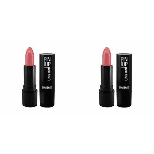 LUXVISAGE Губная помада Pin up ultra matt, тон 506, 4 г, 2 уп