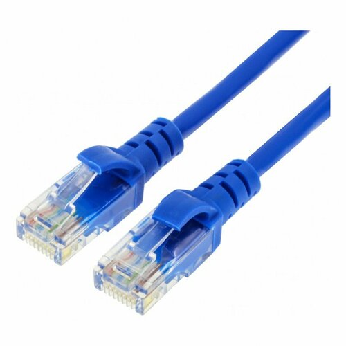 Кабель CAT-5E RJ-45 (патч-корд) синий, Длина: 10 м