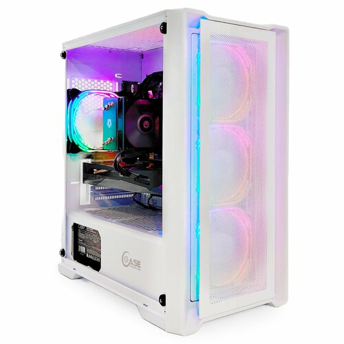 Игровой PC юкомс i7 3770, RTX 3060 8GB, SSD 1TB, 16GB DDR3, БП 500W, win 10 pro, White game case