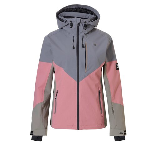 Куртка Rehall Lou-R, размер L, серый, розовый