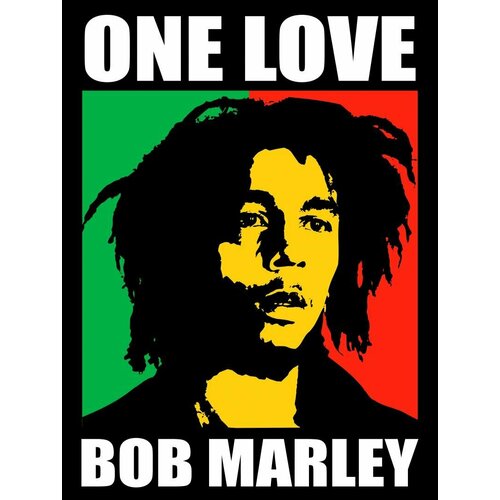 Плакат, постер на бумаге Bob Marley/Боб Марли. Размер 60 х 84 см