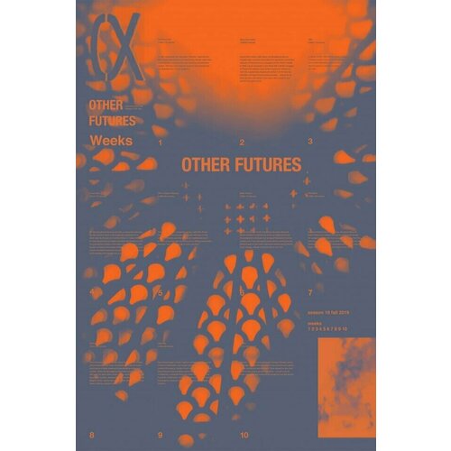 Плакат, постер на холсте Other Futures, Другое будущее. Размер 42 х 60 см
