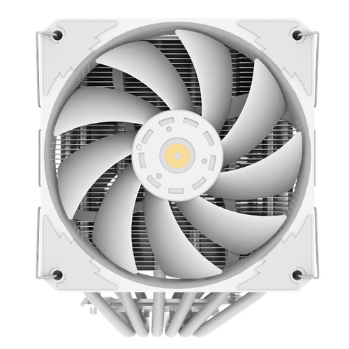 Кулер GameMax Twin 600 White, Intel LGA1700/115X/1200; AMD AM5/AM4, тепловые трубки, TDP 250W, 4pin