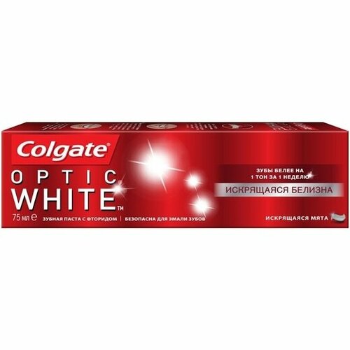 Зубная паста Colgate Optic White, 75 мл