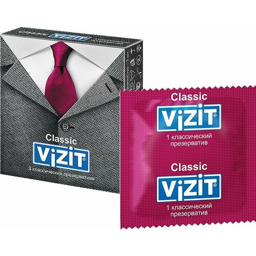 Презервативы ViZiT Classic Классические 3шт х 3шт