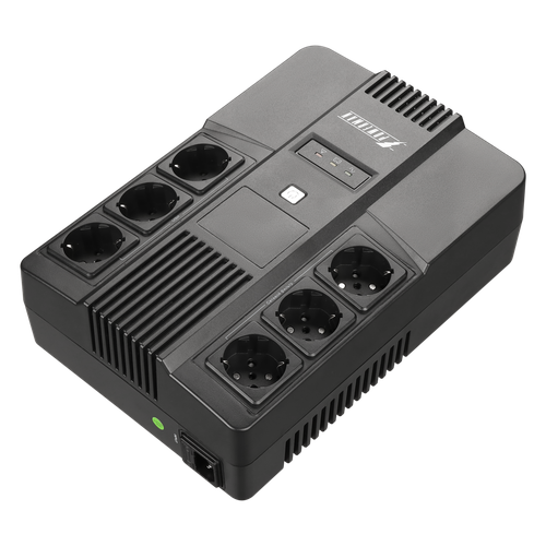 Интерактивный ИБП Powerman Brick 800 черный 480 Вт