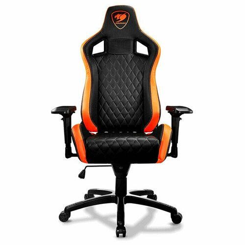 Компьютерное кресло Cougar ARMOR S игровое, черное/оранжевое